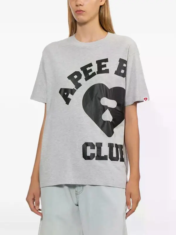 AAPE BY *A BATHING APE Heart Logo T-shirt