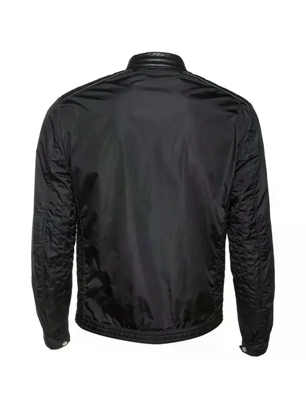 Moncler Erik Leather-trim Jacket