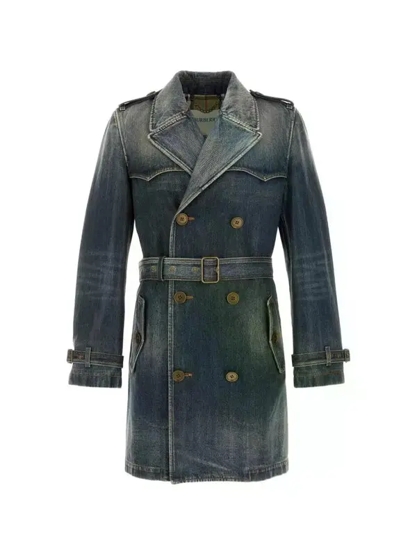 Burberry Belted Double-breasted Trench Coat