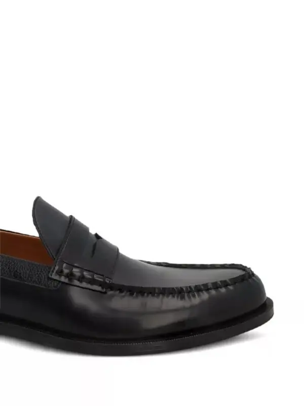 Hugo Leather Penny Loafers