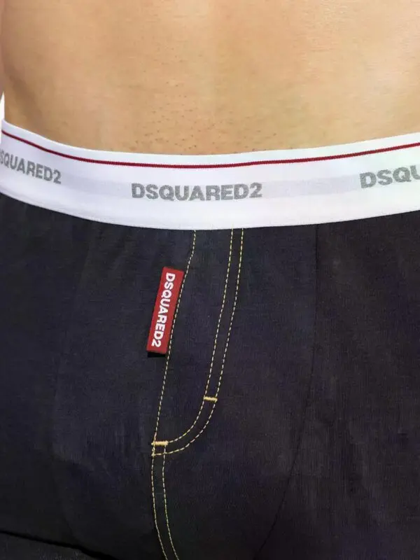 Dsquared2 Cotton Boxers With Logo