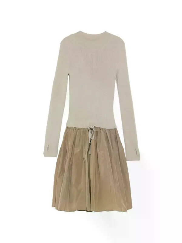 KIMHEKIM Ribbed-knit Flared Dress