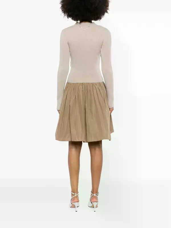 KIMHEKIM Ribbed-knit Flared Dress