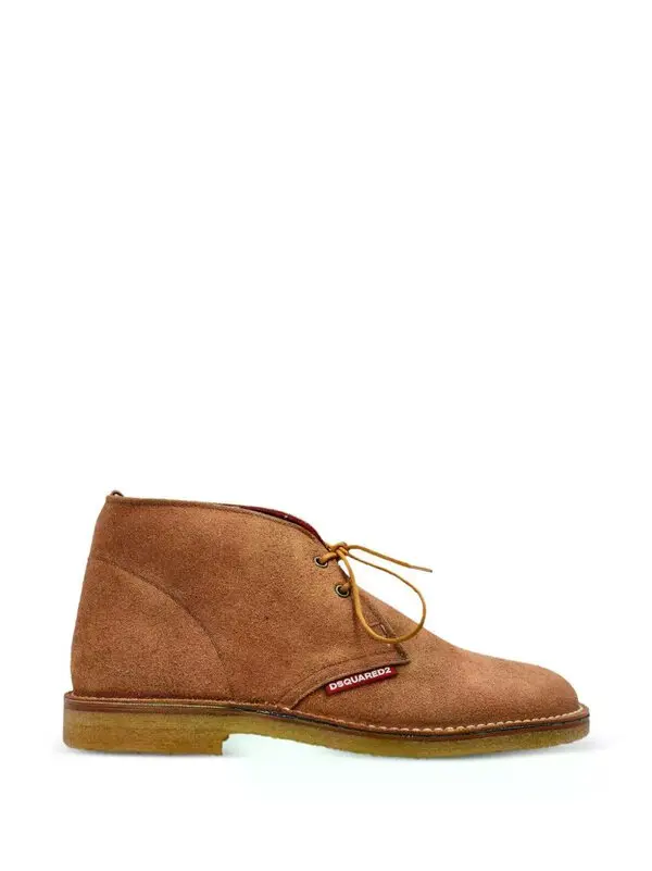 Dsquared2 Lace-up Suede Boots