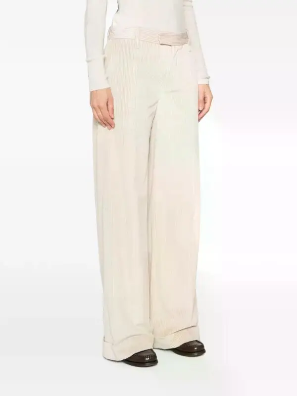 Brunello Cucinelli Corduroy Wide-leg Trousers