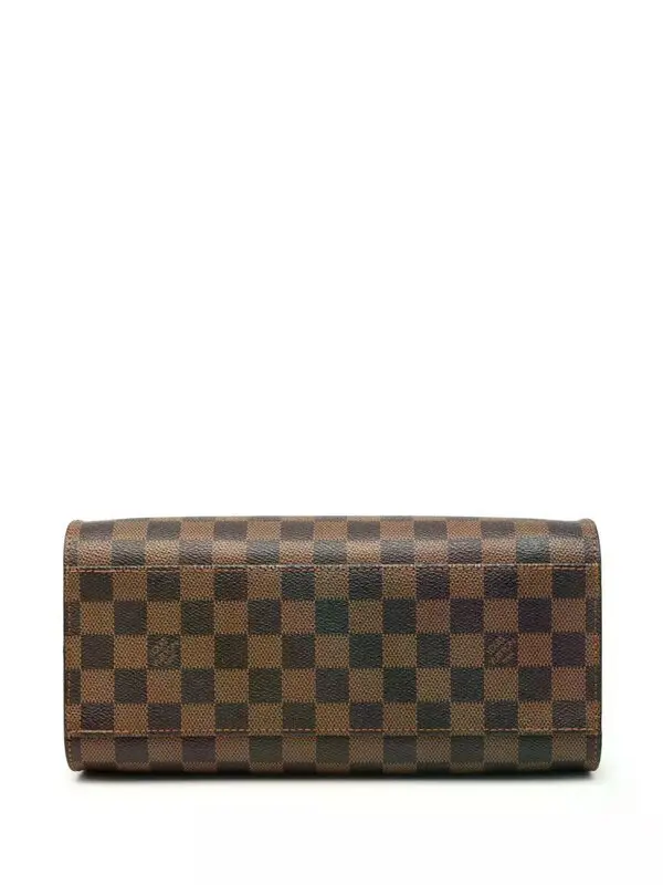 LOUIS VUITTON 2001 Damier Ebene Triana Handbag