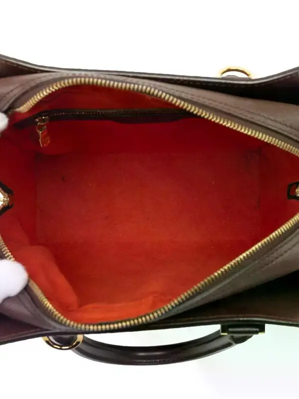 LOUIS VUITTON 2001 Damier Ebene Triana Handbag