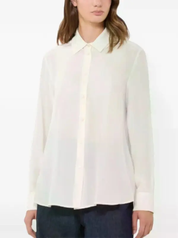 Max Mara Crêpe De Chine Silk Shirt