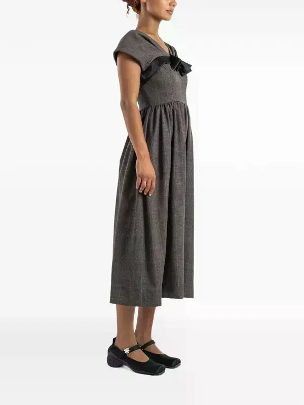 Simone Rocha Bow-detail Midi Dress
