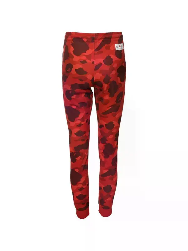 A BATHING APE X Adidas Camouflage-print Track Pants