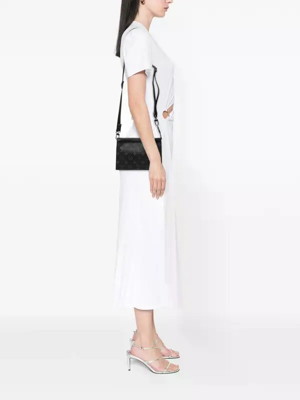 LOUIS VUITTON 2021-2026 Monogram Eclipse Gaston Wearable Wallet Crossbody Bag