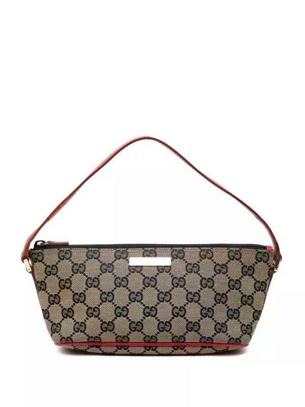 Gucci 2000-2015 Gg Canvas Boat Shoulder Bag
