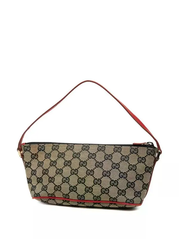 Gucci 2000-2015 Gg Canvas Boat Shoulder Bag