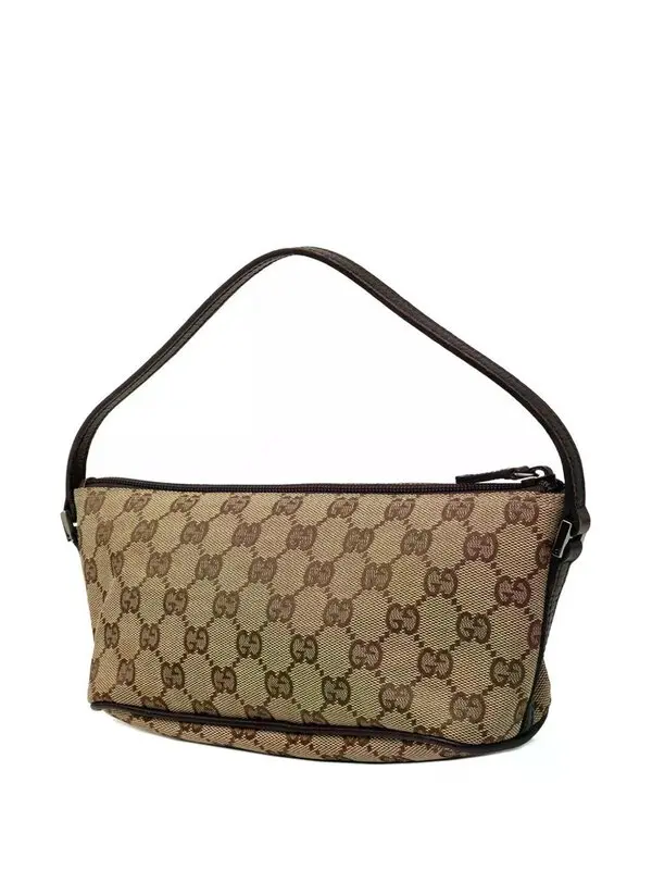 Gucci 2000-2015 Gg Canvas Boat Shoulder Bag