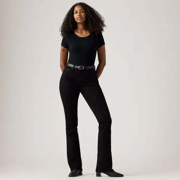 LEVI'S High-rise Bootcut Jeans - Black