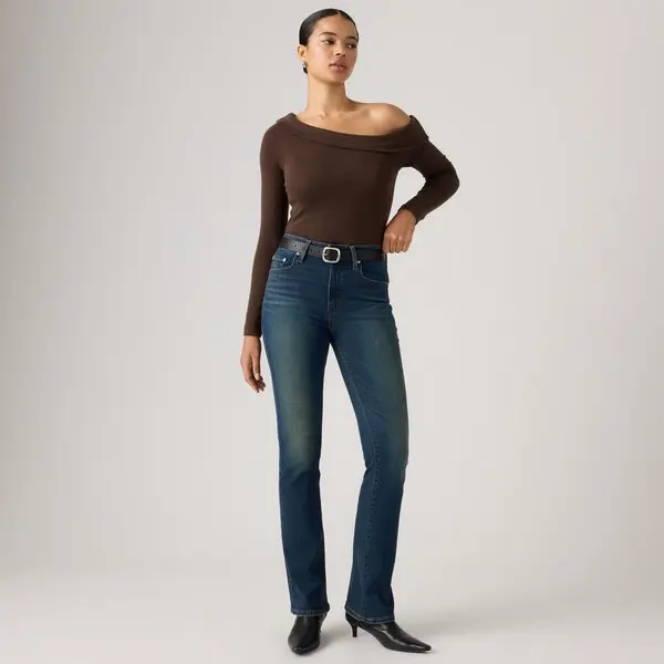LEVI'S High-rise Bootcut Jeans - Green
