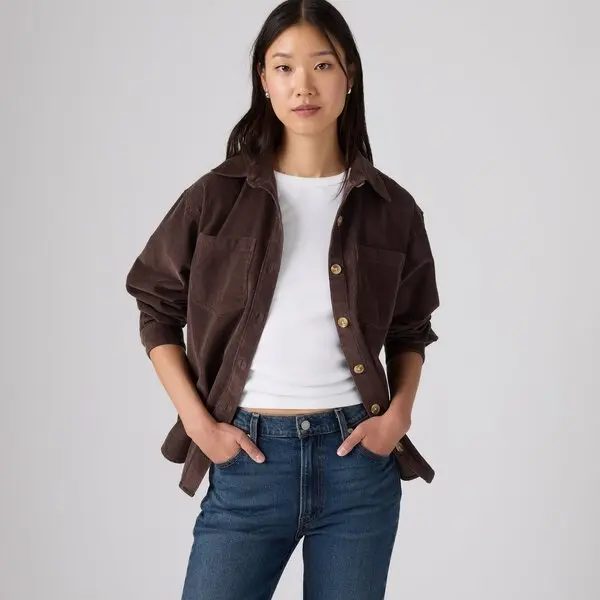LEVI'S Iris Overshirt - Brown