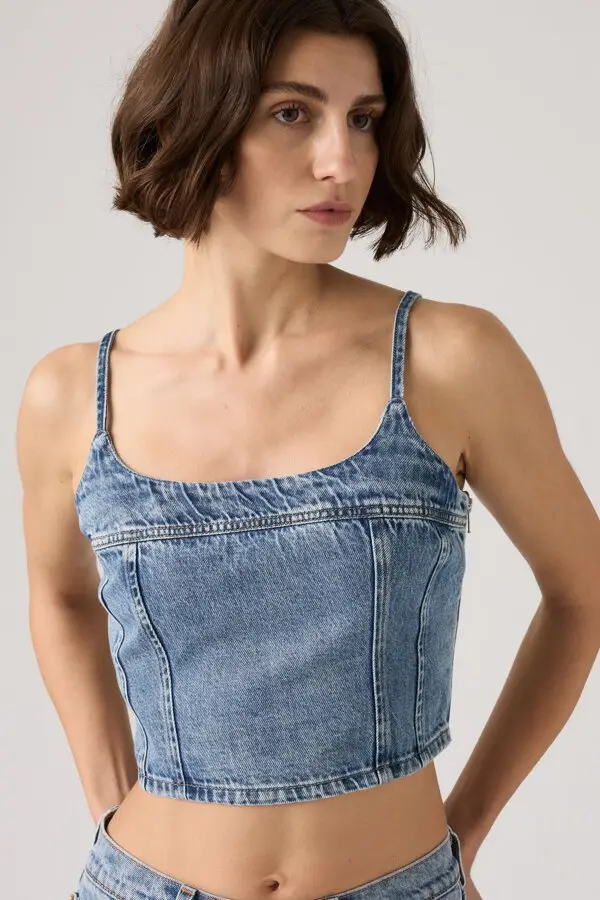 LEVI'S Jadine Denim Cami Tank