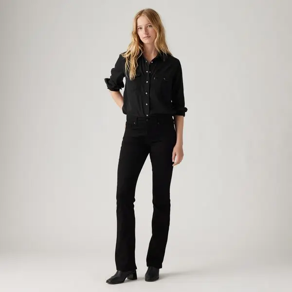 LEVI'S Shaping Bootcut Jeans - Black