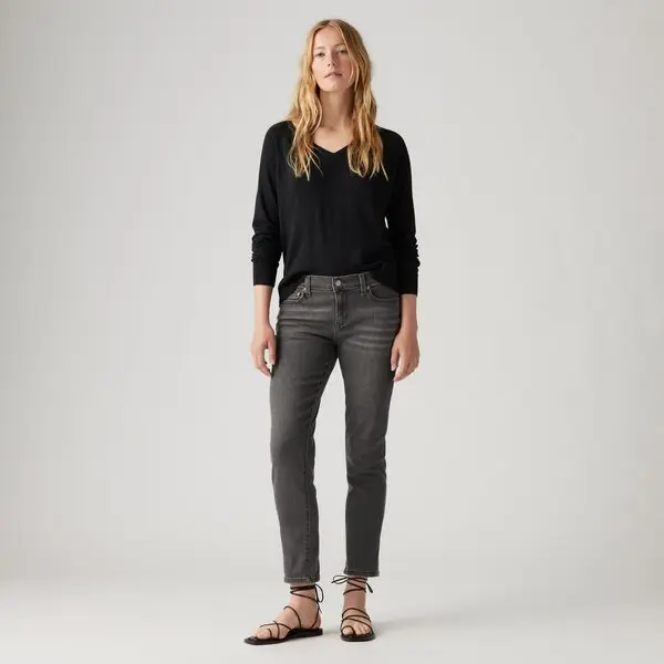 LEVI'S Mid Rise Boyfriend Jeans