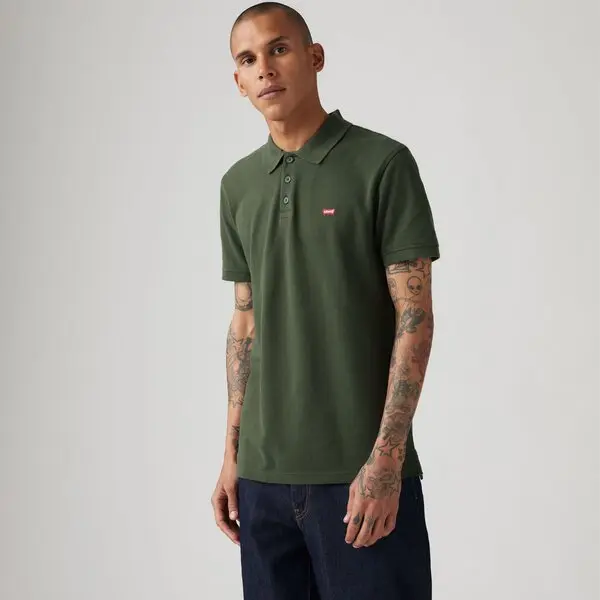 LEVI'S Housemark Polo Shirt - Green