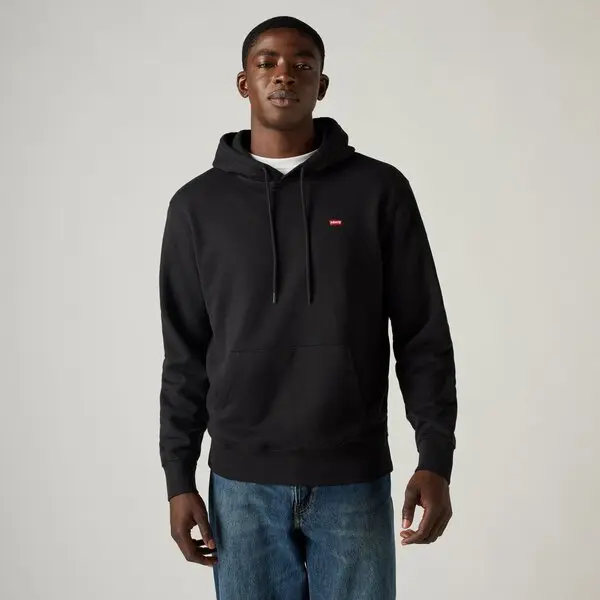 LEVI'S Original Housemark Hoodie - Black