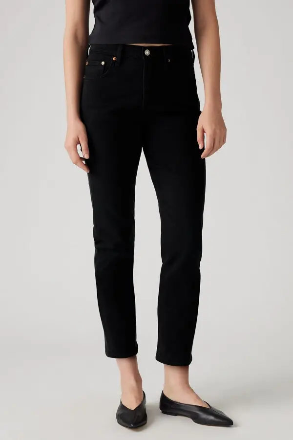 LEVI'S Cropped Denim Jeans