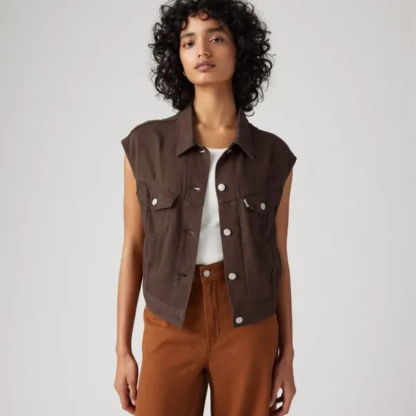 LEVI'S Shrunken '90s Linen Vest