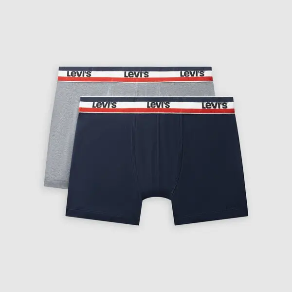 LEVI'S Repeat Logo Boxer Brief 2 Pack