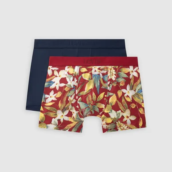 LEVI'S Dallas Boxer Brief 2 Pack - Red