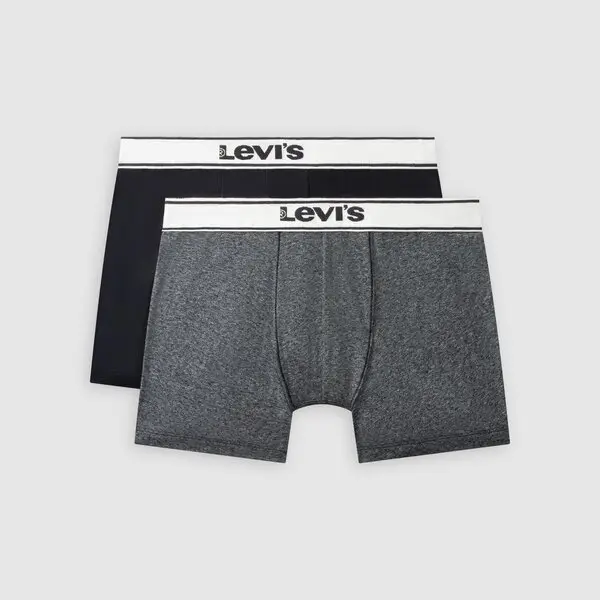 LEVI'S Vintage Boxer Brief 2 Pack - Black