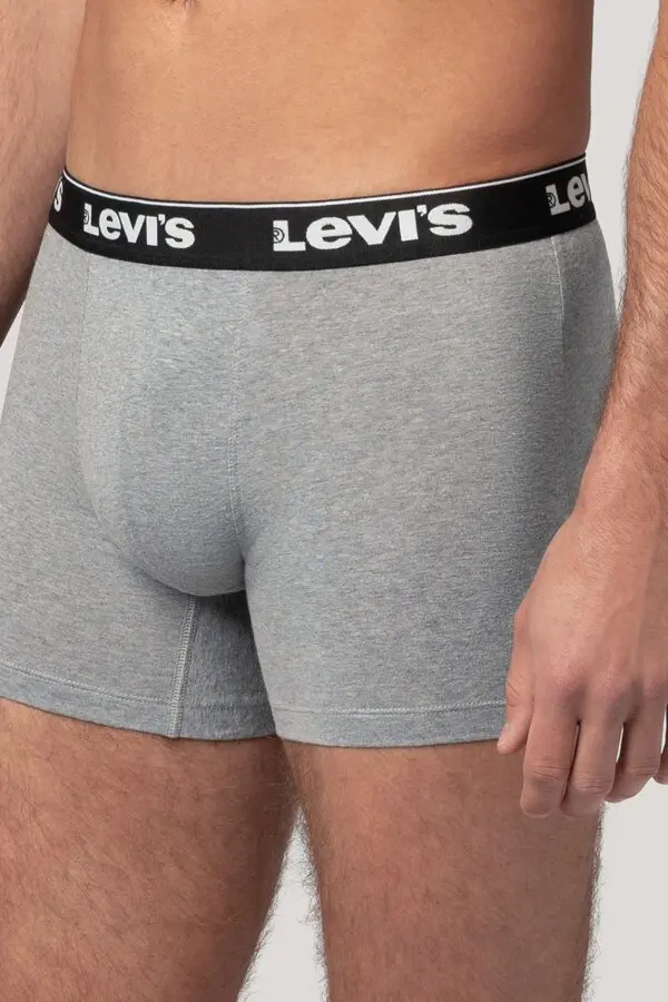 LEVI'S Repeat Logo Boxer Brief 3 Pack
