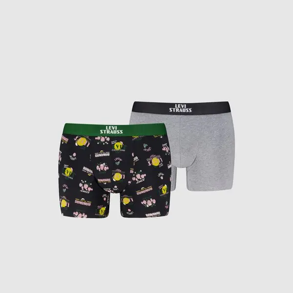 LEVI'S Fruit Boxer Brief 2 Pack - Black