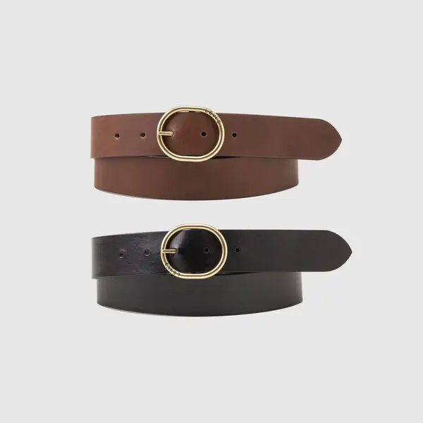 LEVI'S Arlethe Reversible Belt - Brown