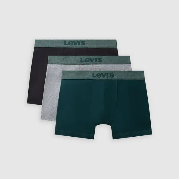 LEVI'S Boxer Brief 3 Pack - Black