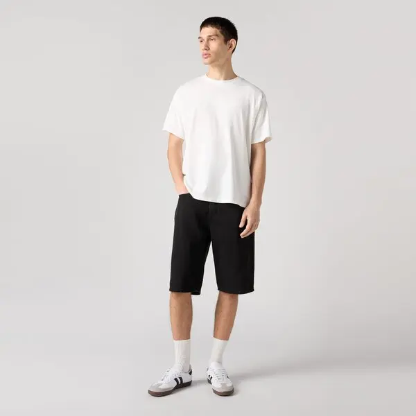 LEVI'S Loose Denim Shorts - Black
