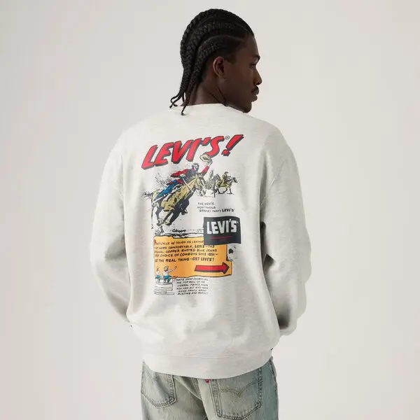 LEVI'S Relaxed Graphic Crewneck Sweatshirt