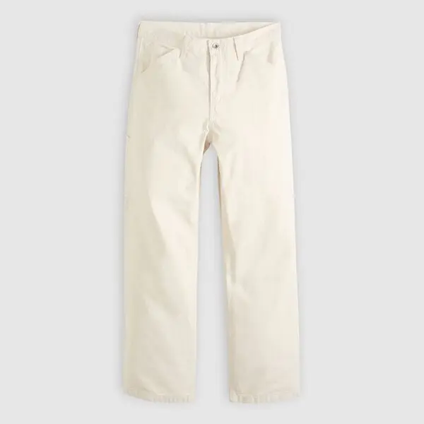 LEVI'S 568 Loose Straight Lightweight Carpenter Trousers - White