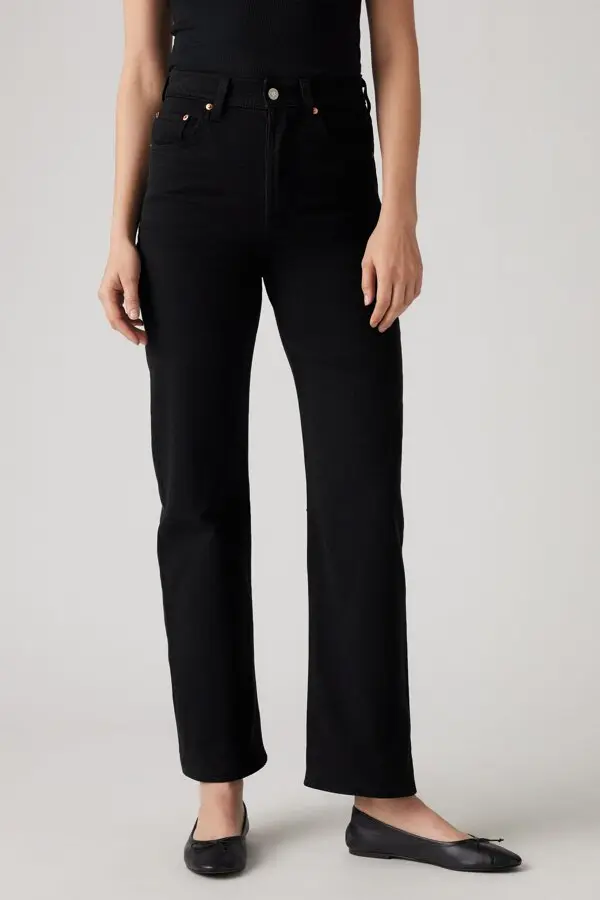 LEVI'S Ribcage Straight Ankle Jeans