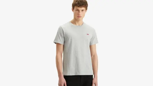 LEVI'S Original Housemark Tee - Grey