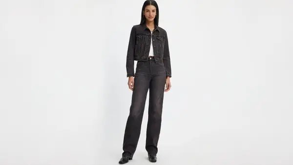 LEVI'S Ribcage Full Length Jeans