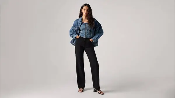 LEVI'S Ribcage Full Length Jeans