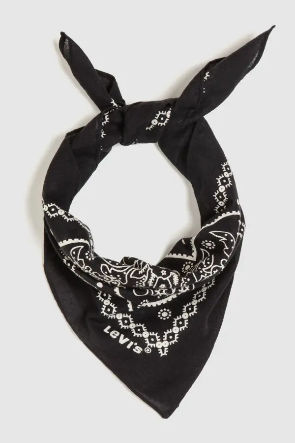 LEVI'S Paisley Bandana - Black