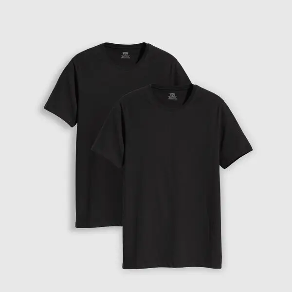 LEVI'S Crewneck Tee 2 Pack - Black