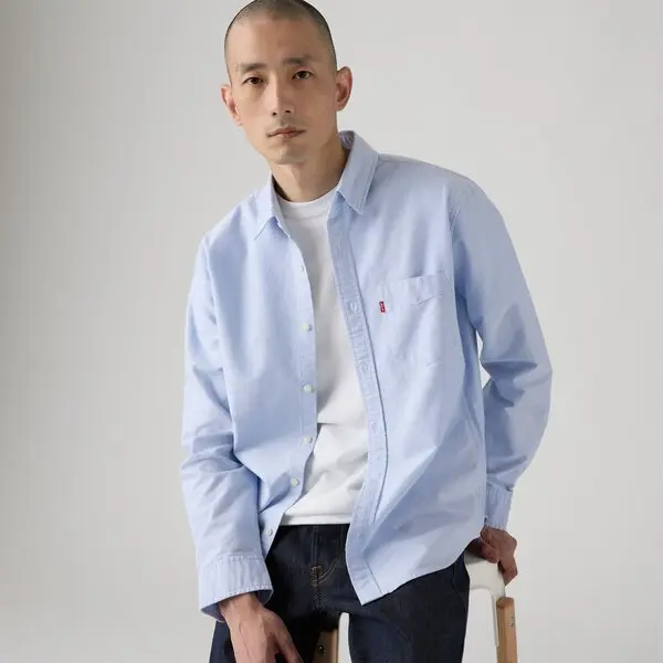 LEVI'S Sunset Pocket Shirt - Blue