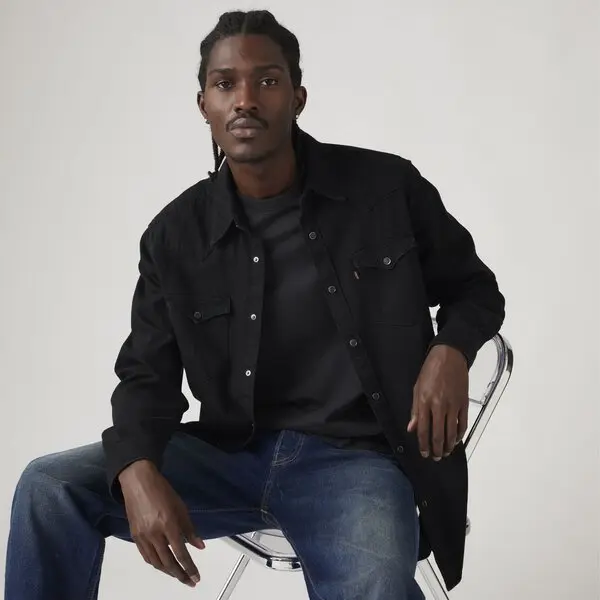LEVI'S Barstow Western Standard Fit Shirt - Black