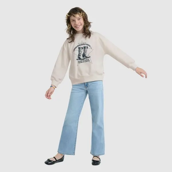 LEVI'S Teenager Denim Tour Crewneck