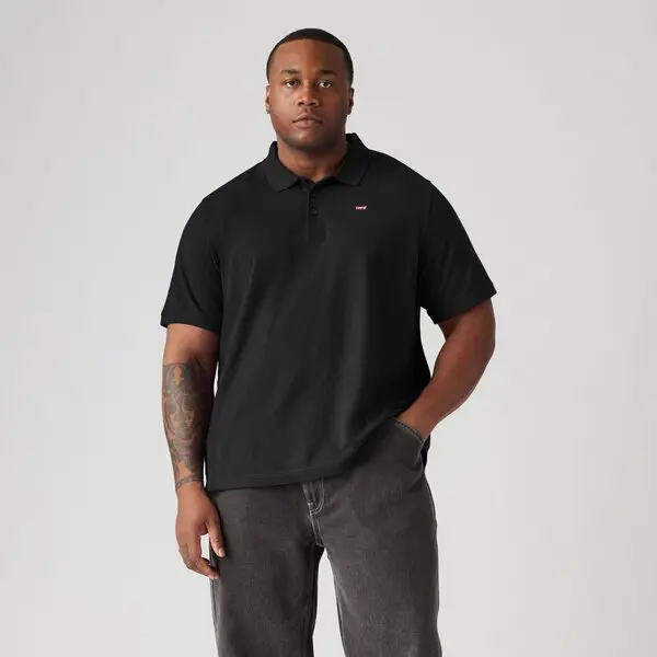 LEVI'S Housemark Polo - Black