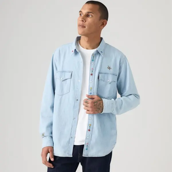 LEVI'S Relaxed Fit Western Shirt
