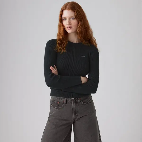 LEVI'S Crewneck Rib Sweater